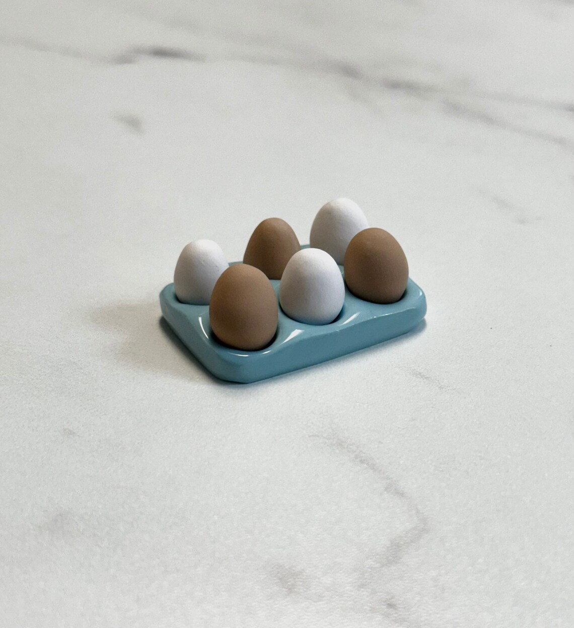 Mini Egg Tray - 1:6 Scale - Polymer Clay & UV Resin - Etsy