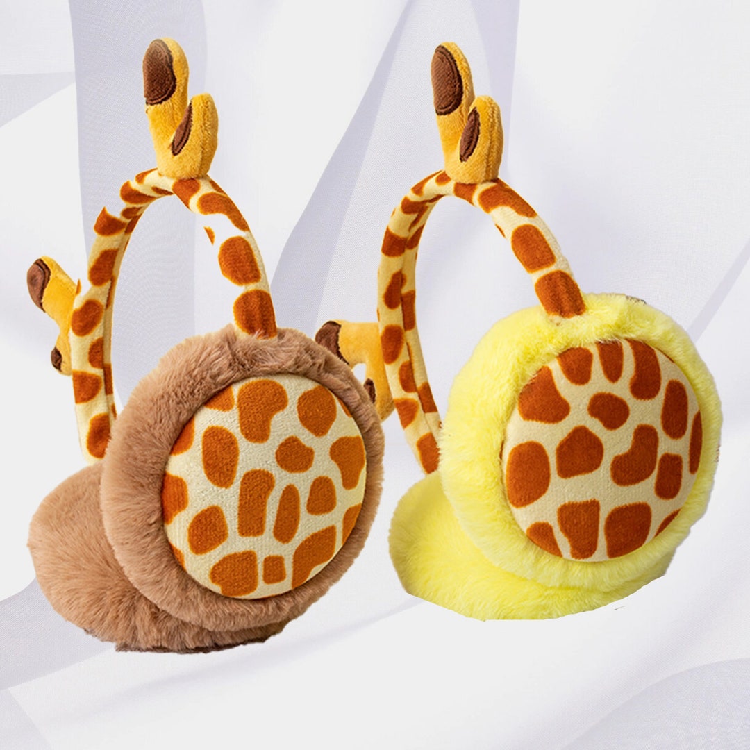 Kids Earmuffs Cute Animal Earmuffs Winter Warm Outdoor Ear Covers ...