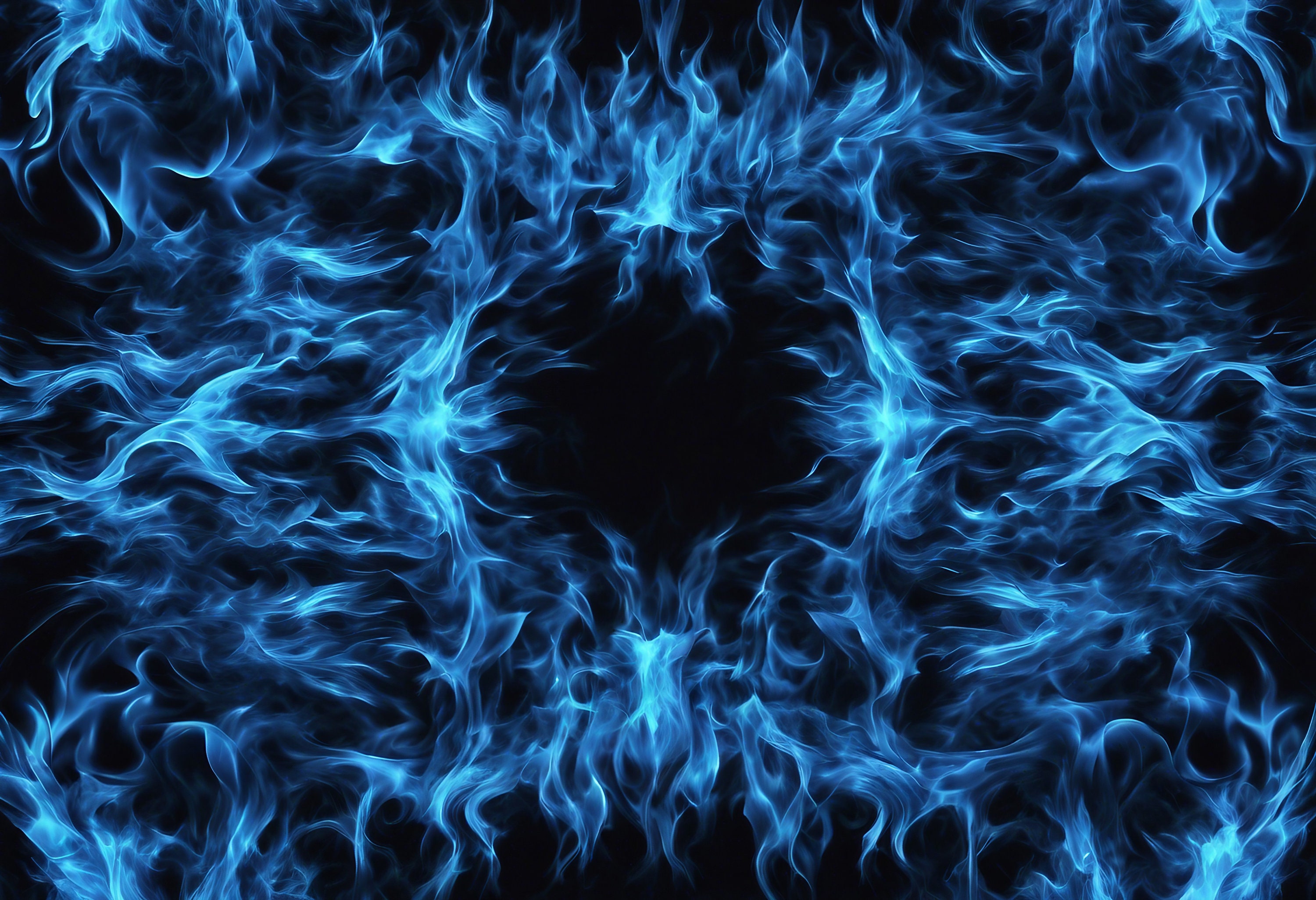 Colorful Fire Digital Wallpaper Eye-catching Flame Patterns, 5 Count ...