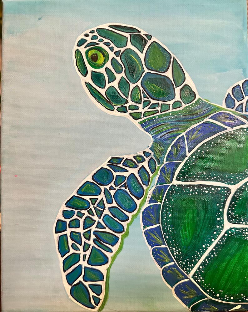 Sea Turtle - Etsy