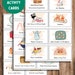 Printable Advent Activity Cards, Winter Family Activities, Holiday ...