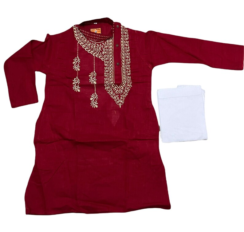 Red Great Value Boys Kurta Pajama: Stylish and Affordable Traditional ...