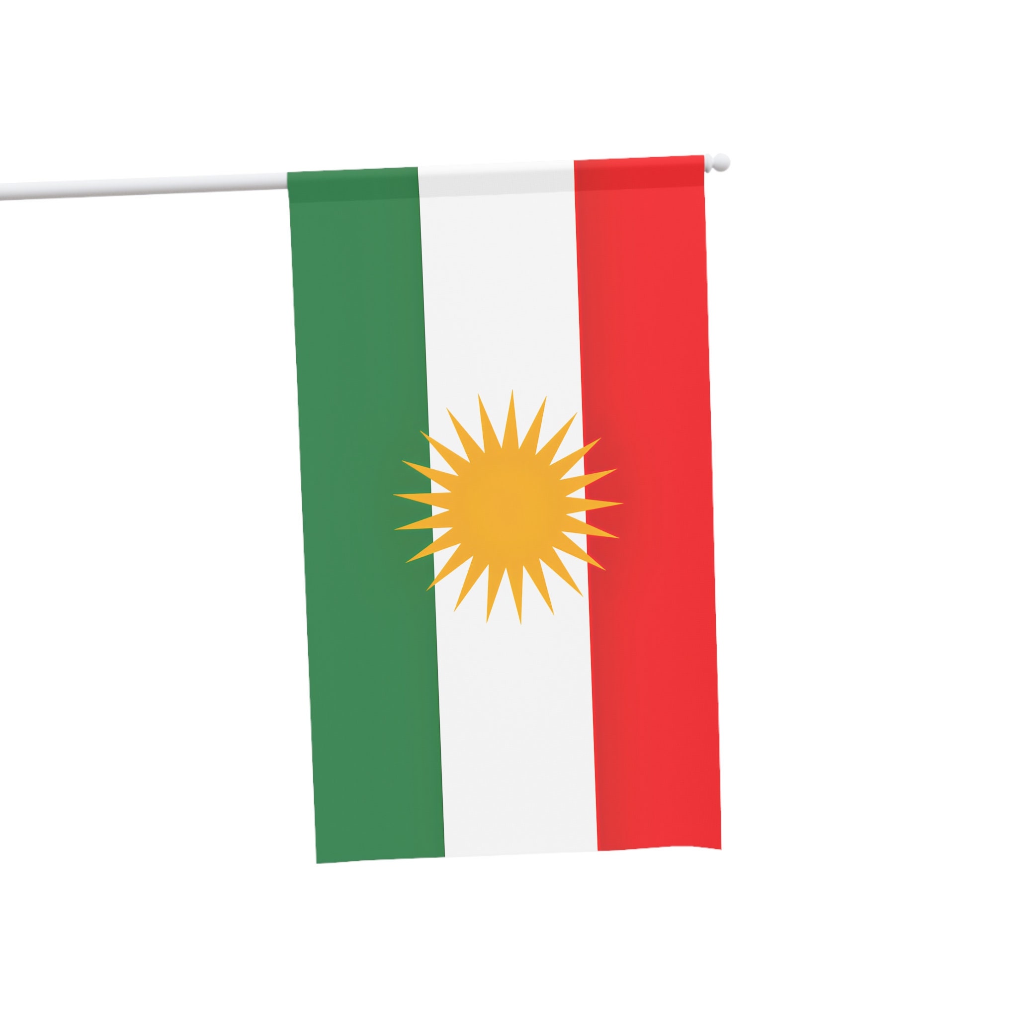 Kurdish Flag, Color Both Sides, 36 6091.44cm 152.4cm - Etsy