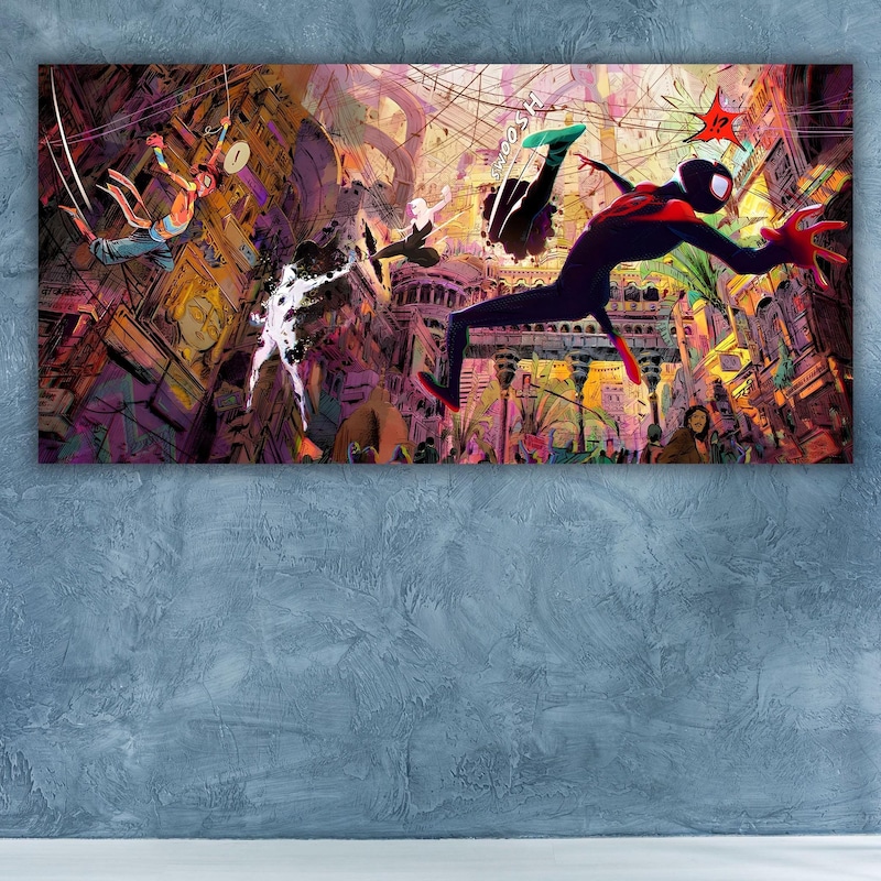 Miles Morales Graffiti - Etsy