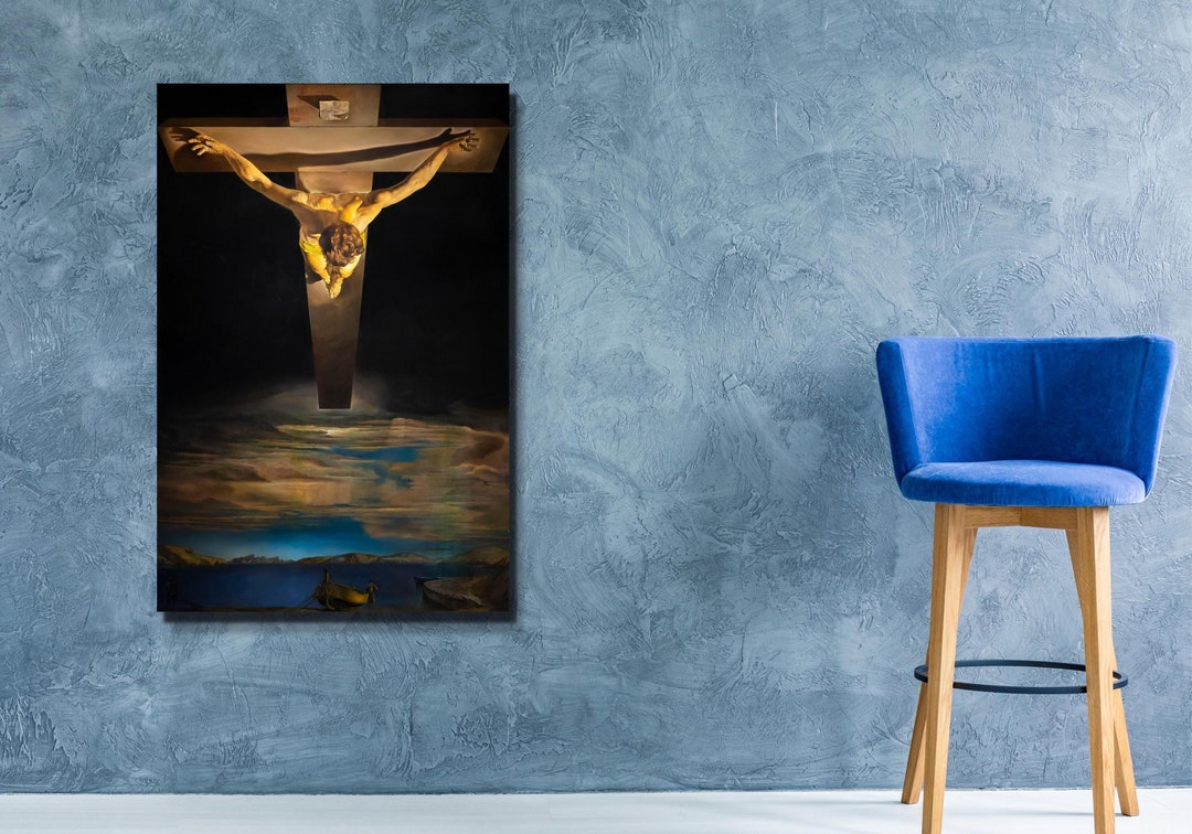 Salvador Dali Lord Jesus Cross Poster Print Art,lord Jesus Canvas Art ...