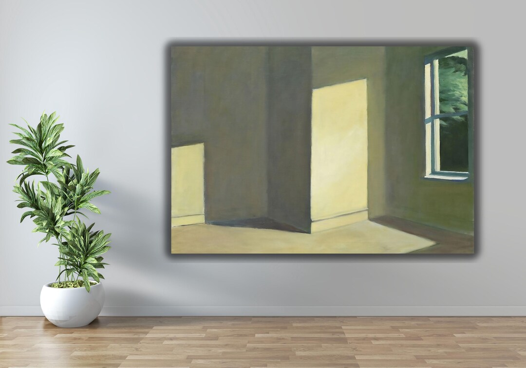 Edward Hopper Empty Room Art Poster Print,edward Hopper Empty Room ...