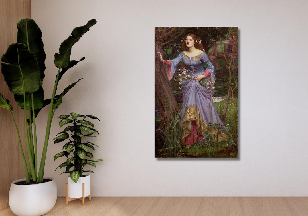 Ophelia Poster,ophelia Art Printophelia Print,ophelia Canvas,ophelia in ...