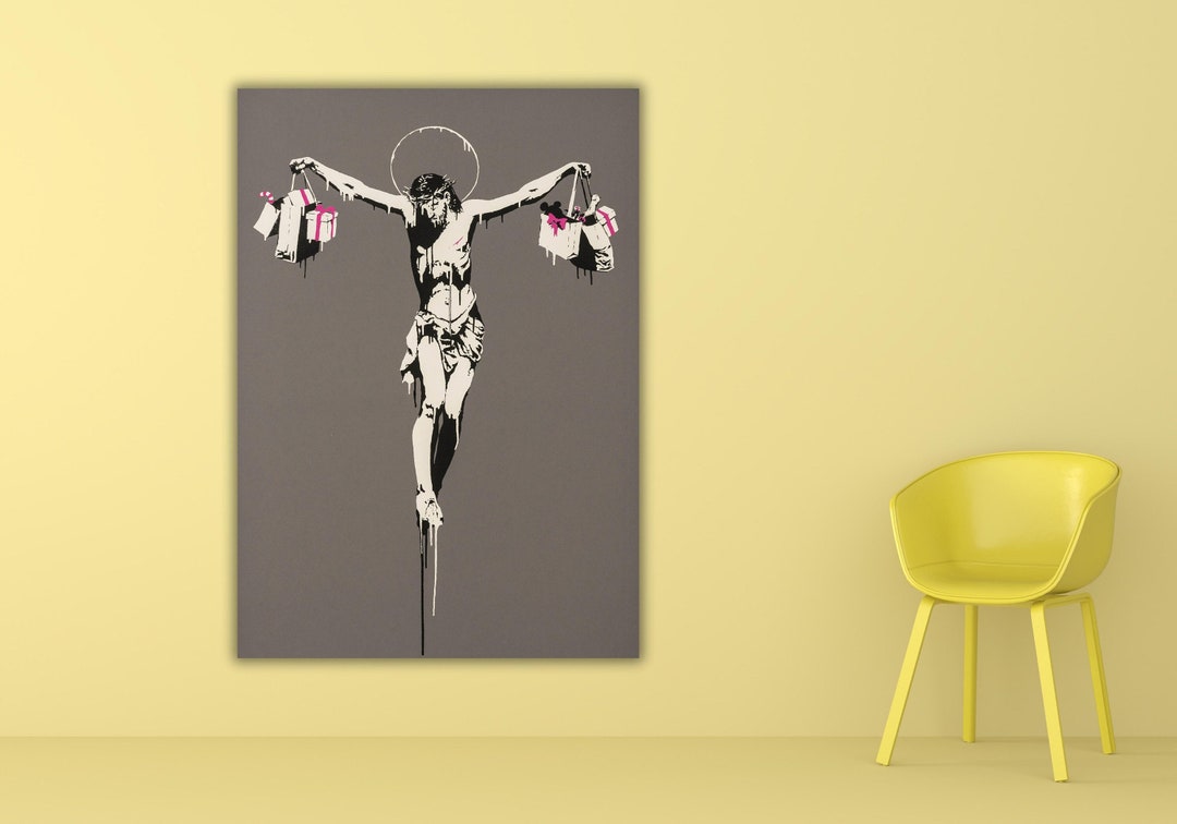 Jesus Picture,jesus Christ Portrait Print,jesus Christ Print,graffiti ...