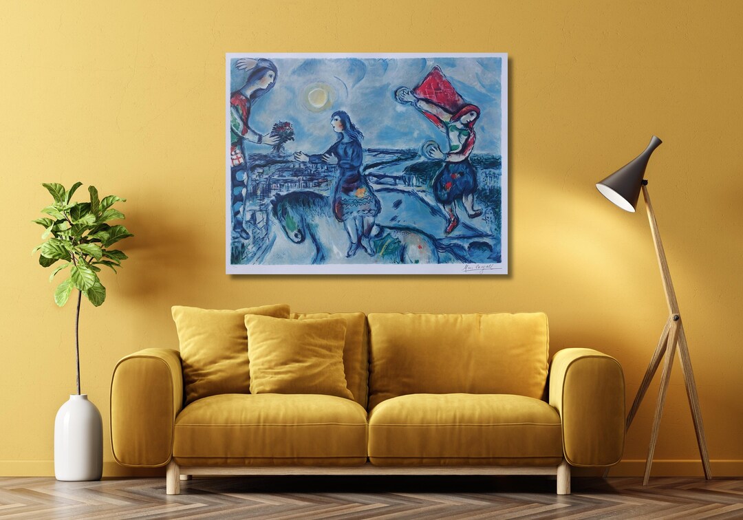 Marc Chagall Exhibition, Chagall Art Print,canvas Wall Art,marc Chagall ...