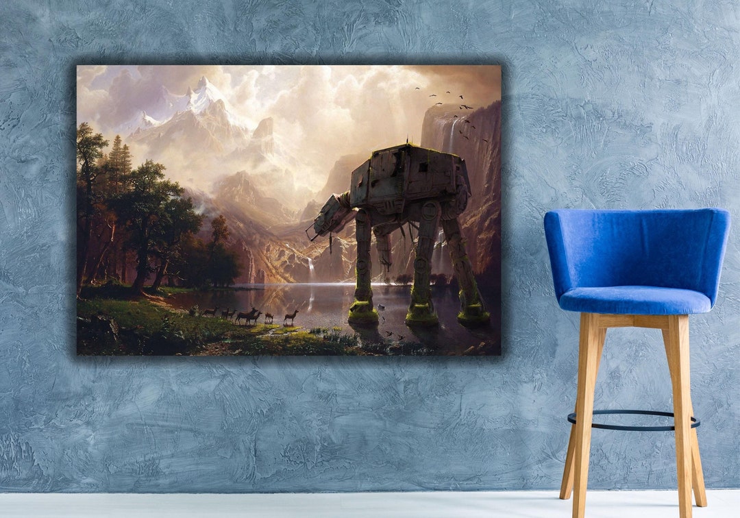 Starwars Endor Star Wars Canvas Wall Art Print,star Wars Endor ...