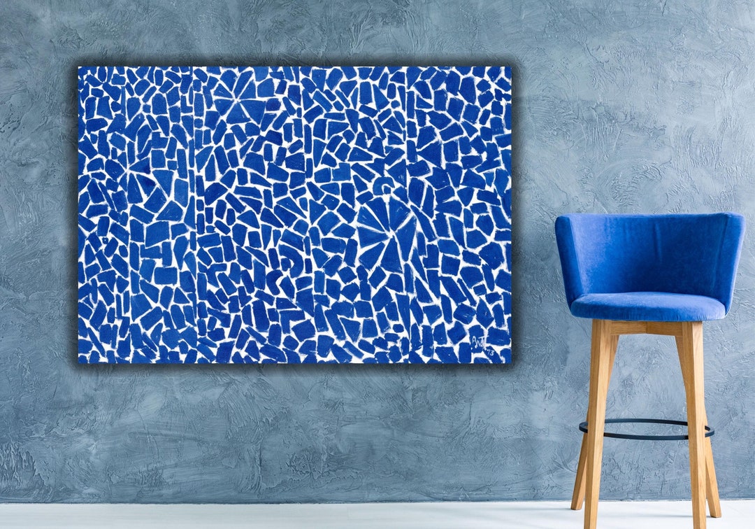 Alma Thomas Poster Art, Alma Tomas Elysian Fields Canvas Painting ...