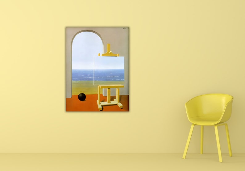 Rene Magritte the Human Condition Painting,rene Magritte Poster,rene ...