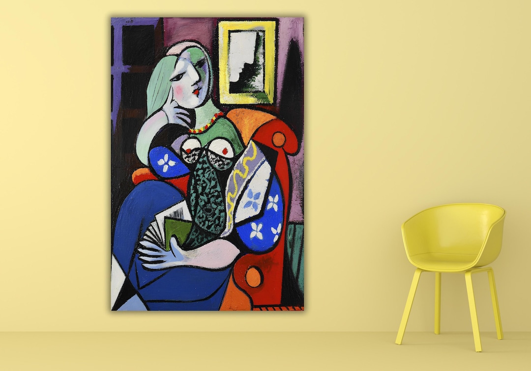 Pablo Picasso Artworks Decors,femme Ingres Face to Face Poster Print ...