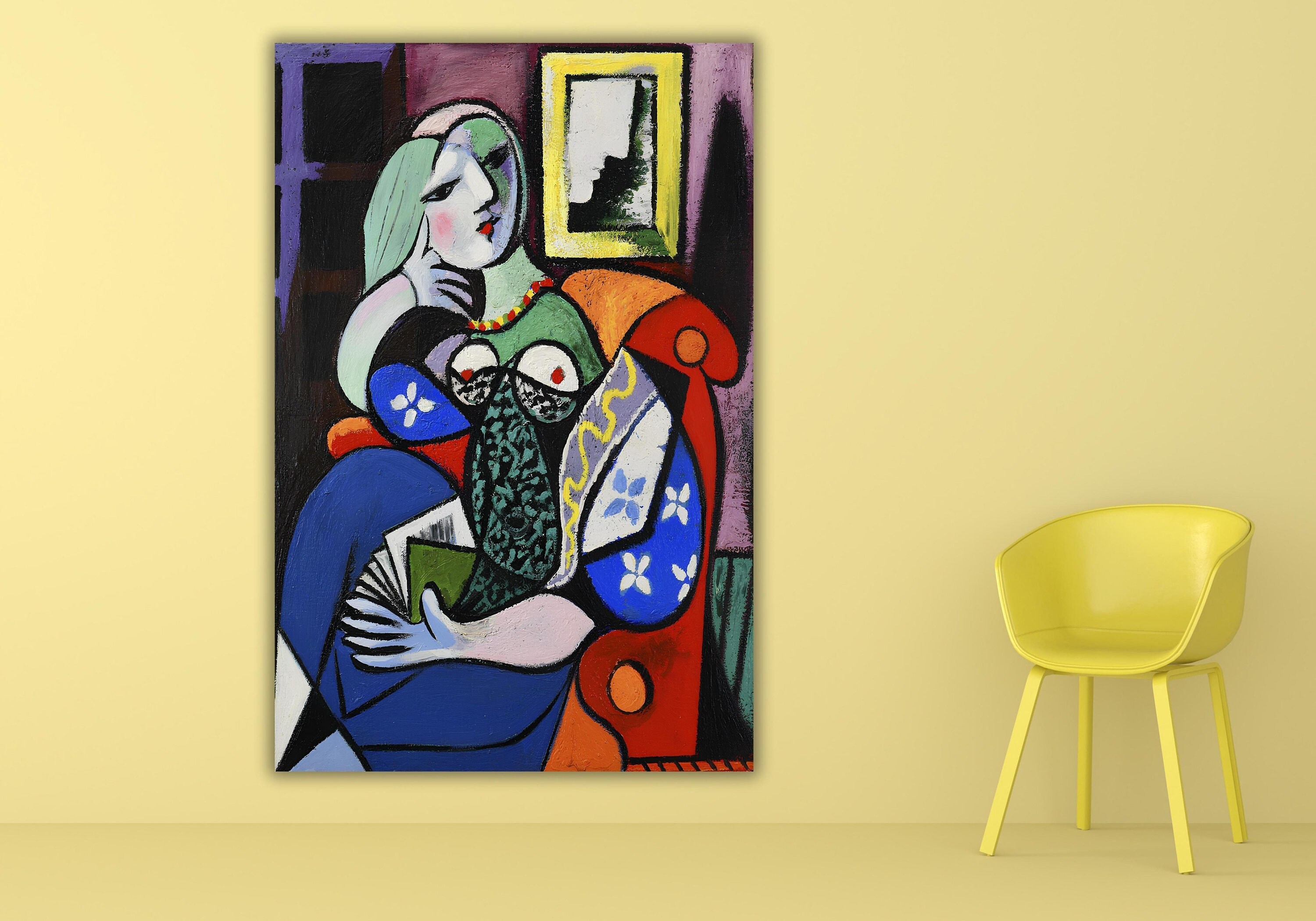 Pablo Picasso Artworks Decors,femme Ingres Face to Face Poster Print ...