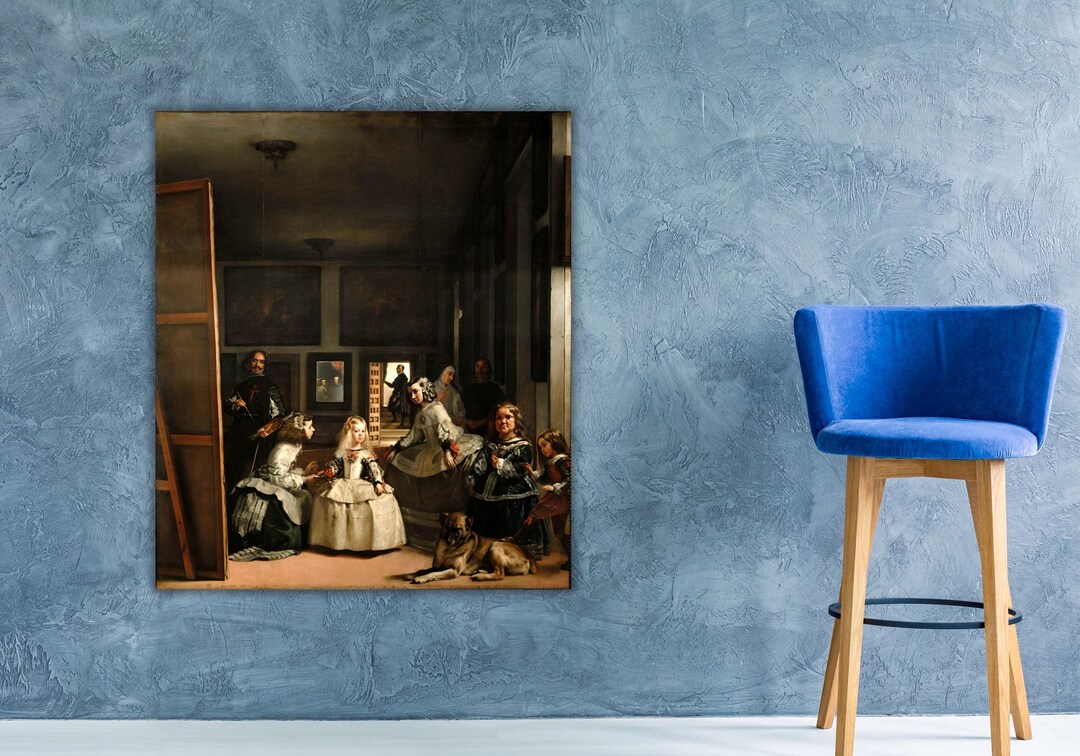 İmpressionist Painting,las Meninas by Diego Velázquez Canvas,artwork ...