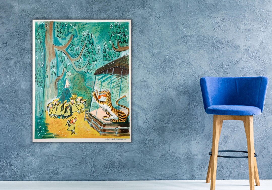 Madeline at the Zoo Poster,madeline Print at the Zoo by Ludwig ...