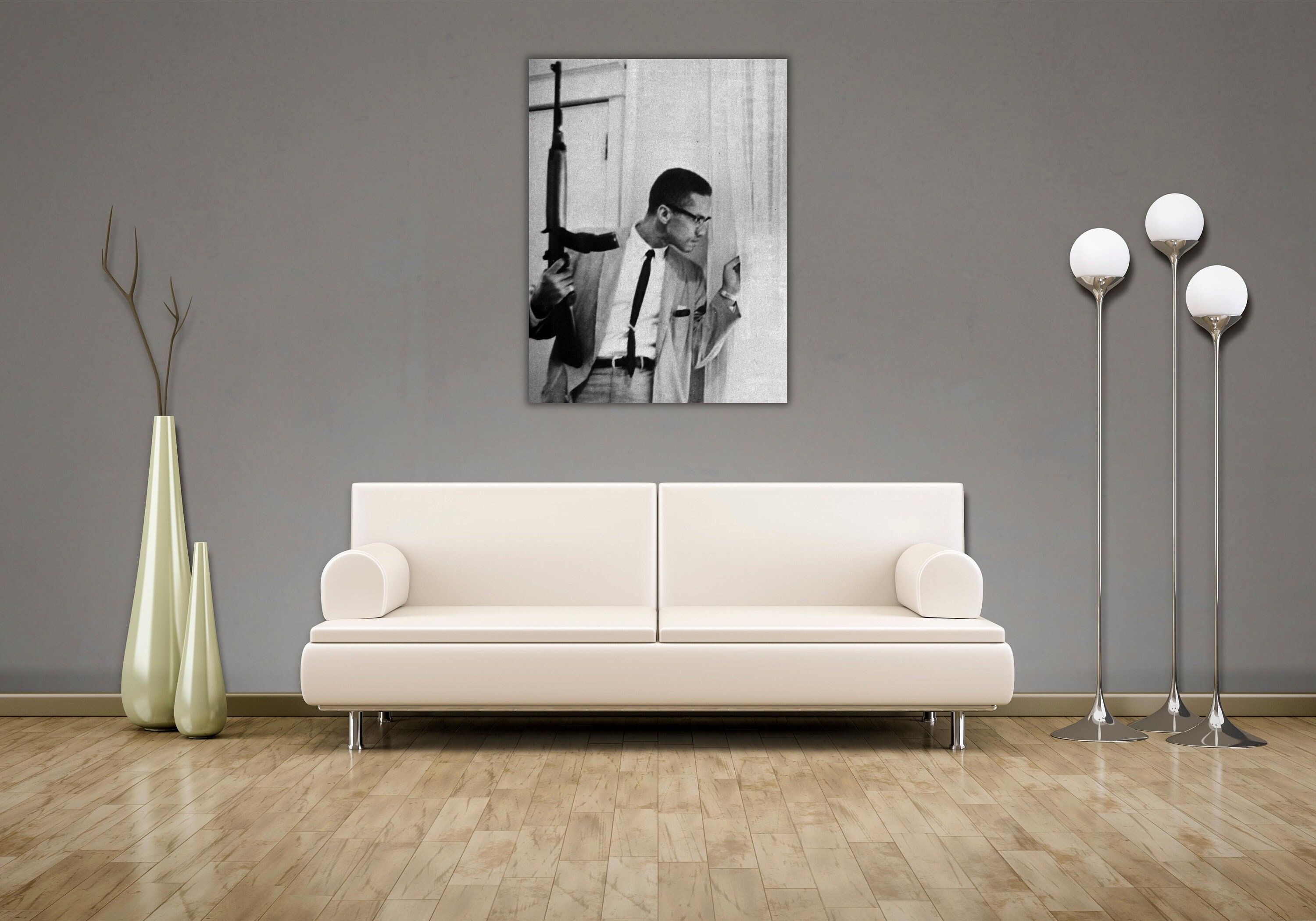 Malcolm X Gun Poster,malcolm X Print, African American Wall Art, Civil ...