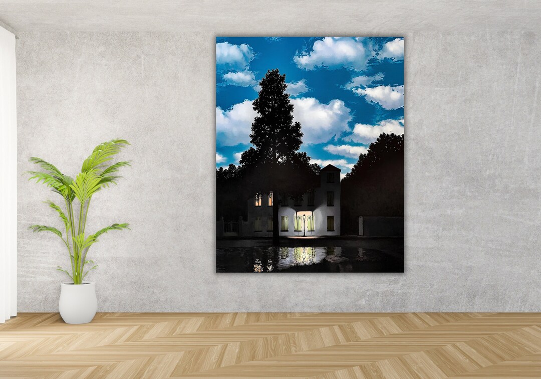 Rene Magritte Canvas Wall Art,surrealism Canvas Art,rené Magritte the ...
