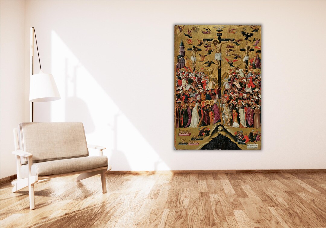 Clergy Easter Gift Andreas Pavias Art,crucifixion Jesus Reproduction ...