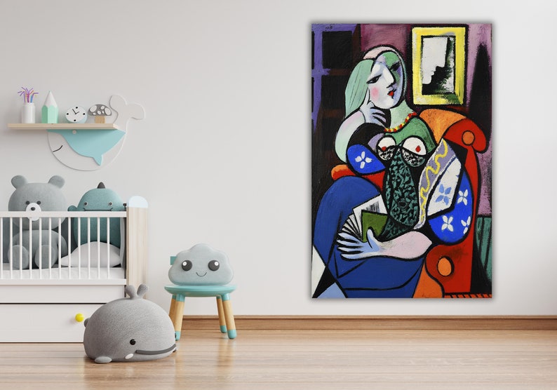 Pablo Picasso Artworks Decors,femme Ingres Face to Face Poster Print ...