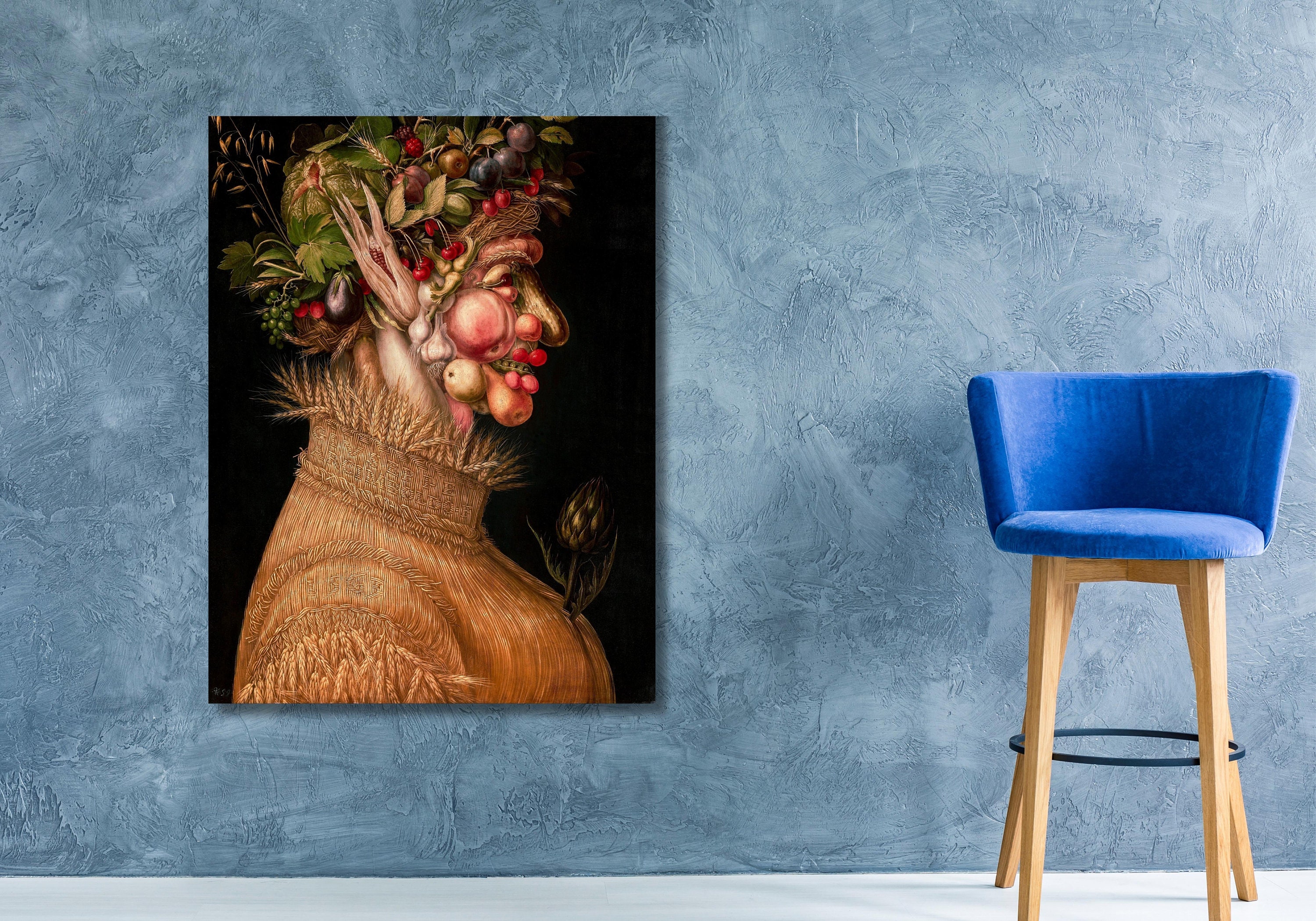 Giuseppe Arcimboldo Vertumnus 1590 Canvas Wall Art,scarface Painting ...