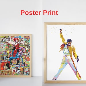 Marc CHAGALL the Bride and Groom of the Eiffel Tower Poster Art Canvas ...