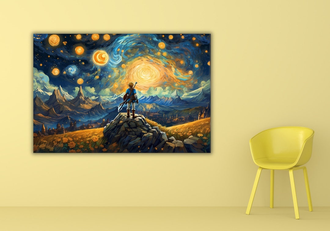 Zelda Home Decor,zelda Game Room Decor,zelda Canvas Poster Print Arts ...