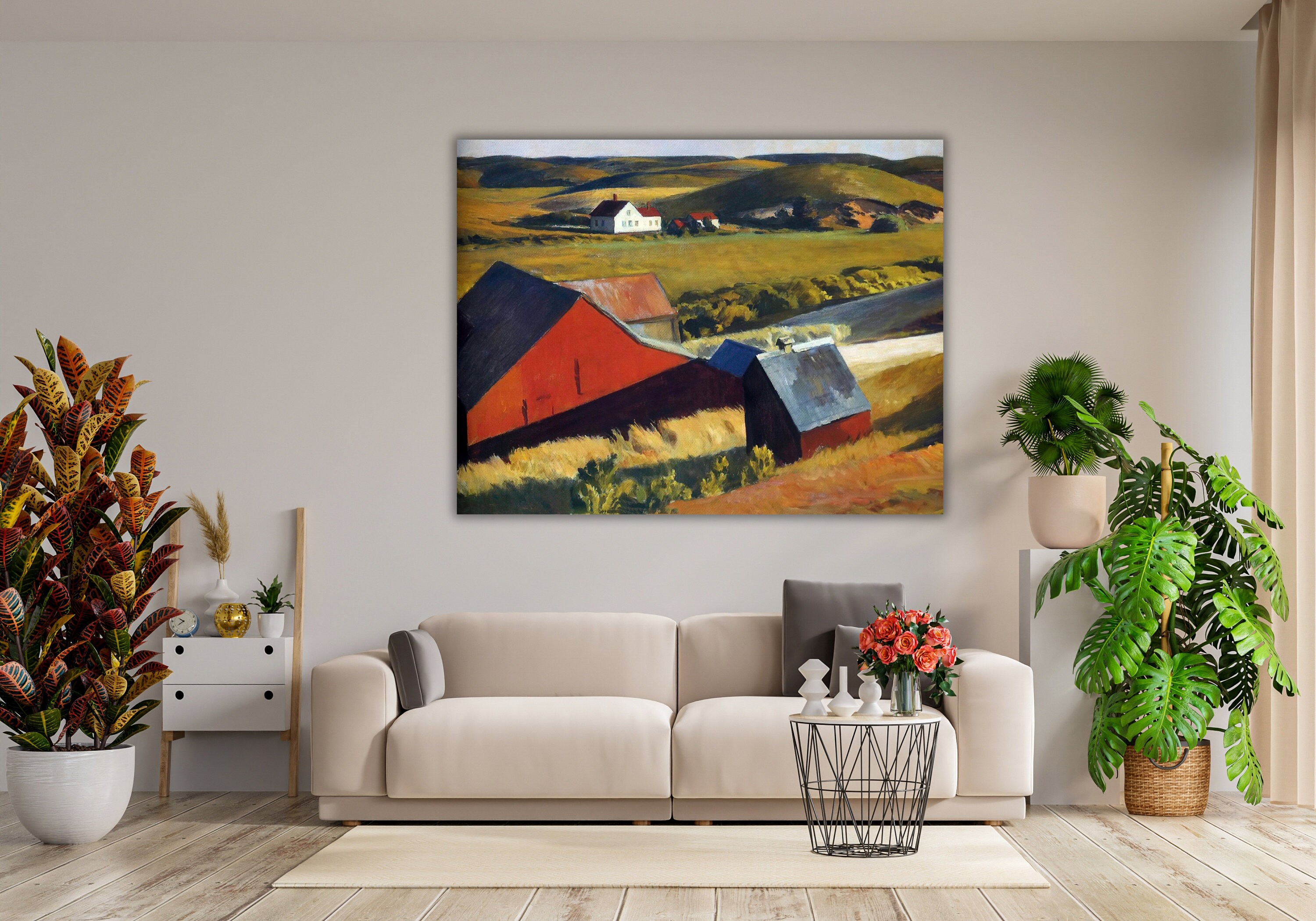 Edward Hopper Arts,reproduction Print Wall Arts,edward Hopper Cobbs ...