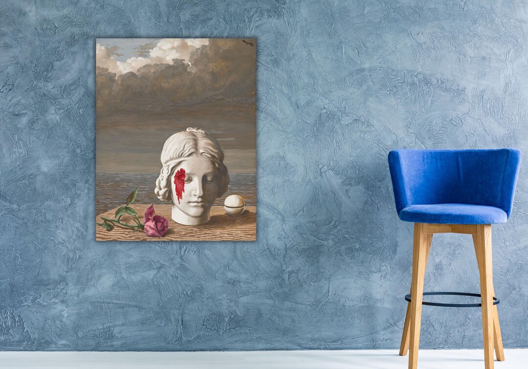 Rene Magritte Canvas Wall Art,rene Magritte Memory (la Mémoire) Art ...