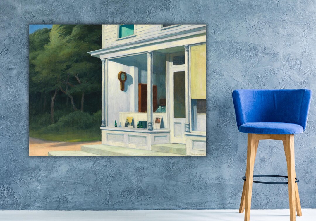 Edward Hopper 7 Am Wall Art Print,edward Hopper Seven A.m Art Canvas ...