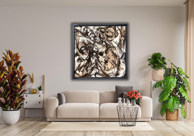 Lee Krasner Poster, Abstract Wall Design Decorative Canvas Art,lee ...