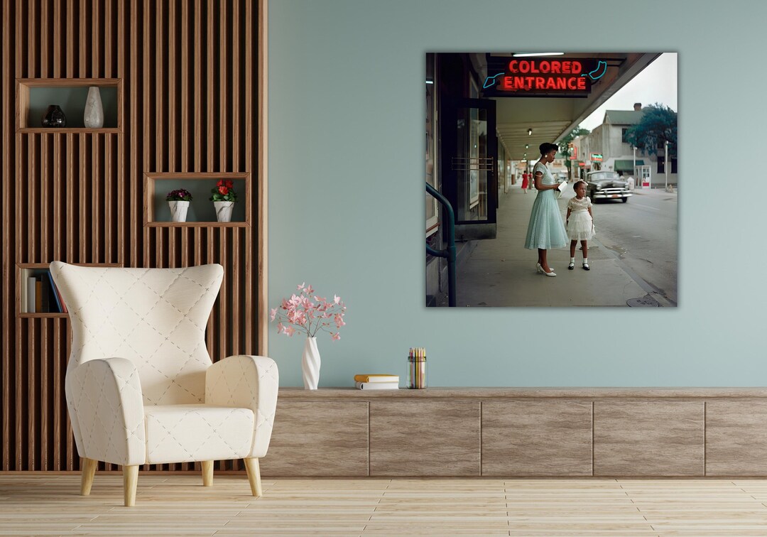 Vintage Civil Rights Print,gordon Parks Canvas Wall Art,historical ...