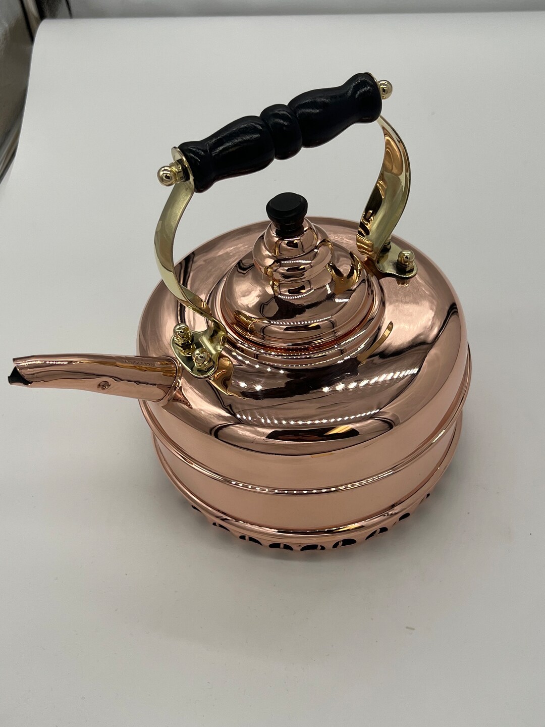 Vintage Simplex Solid Copper Teapot Tea Kettle Coiled Bottom Made in England - Etsy