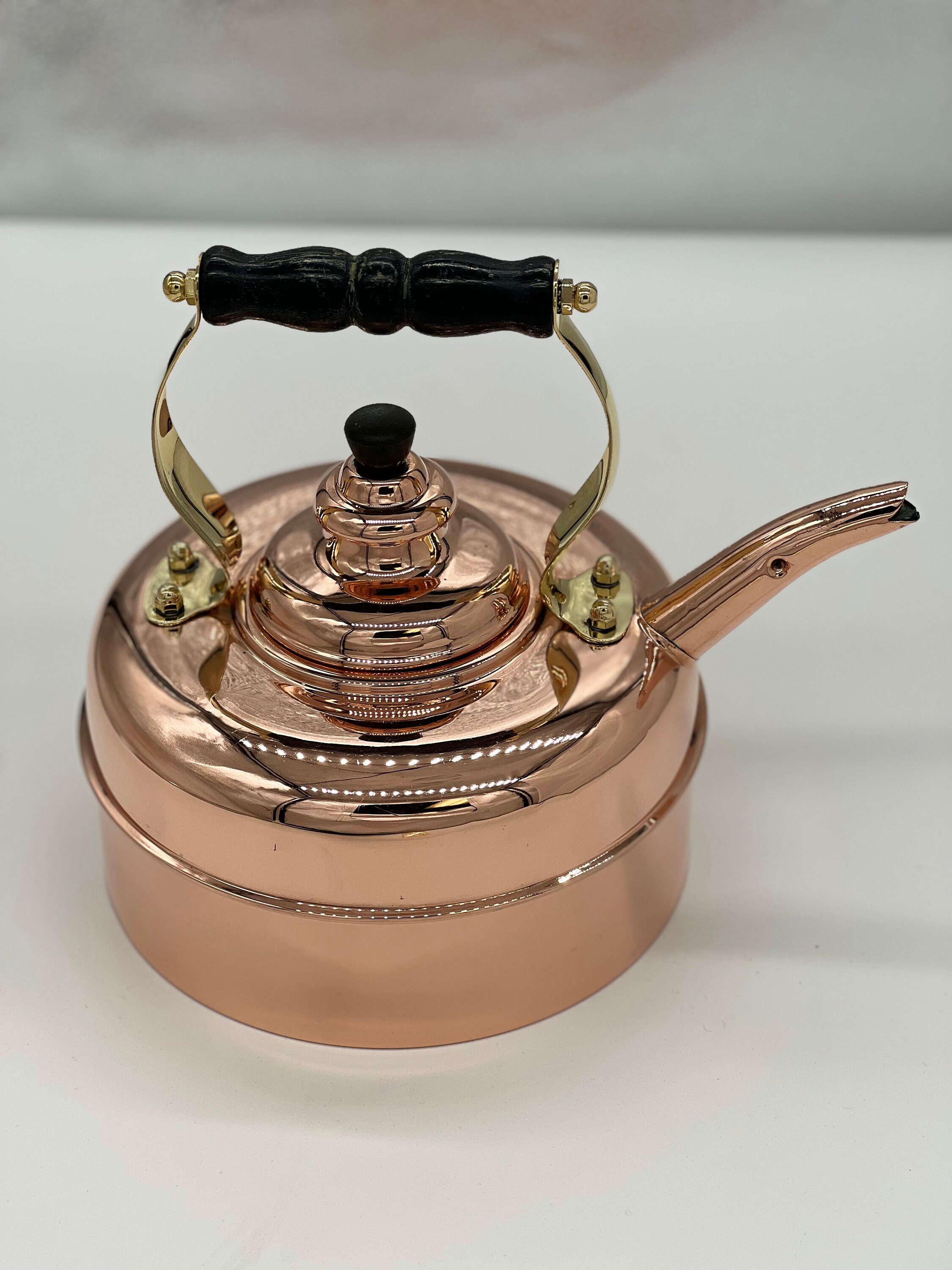 Vintage Simplex Solid Copper Teapot Tea Kettle Made in England - Etsy