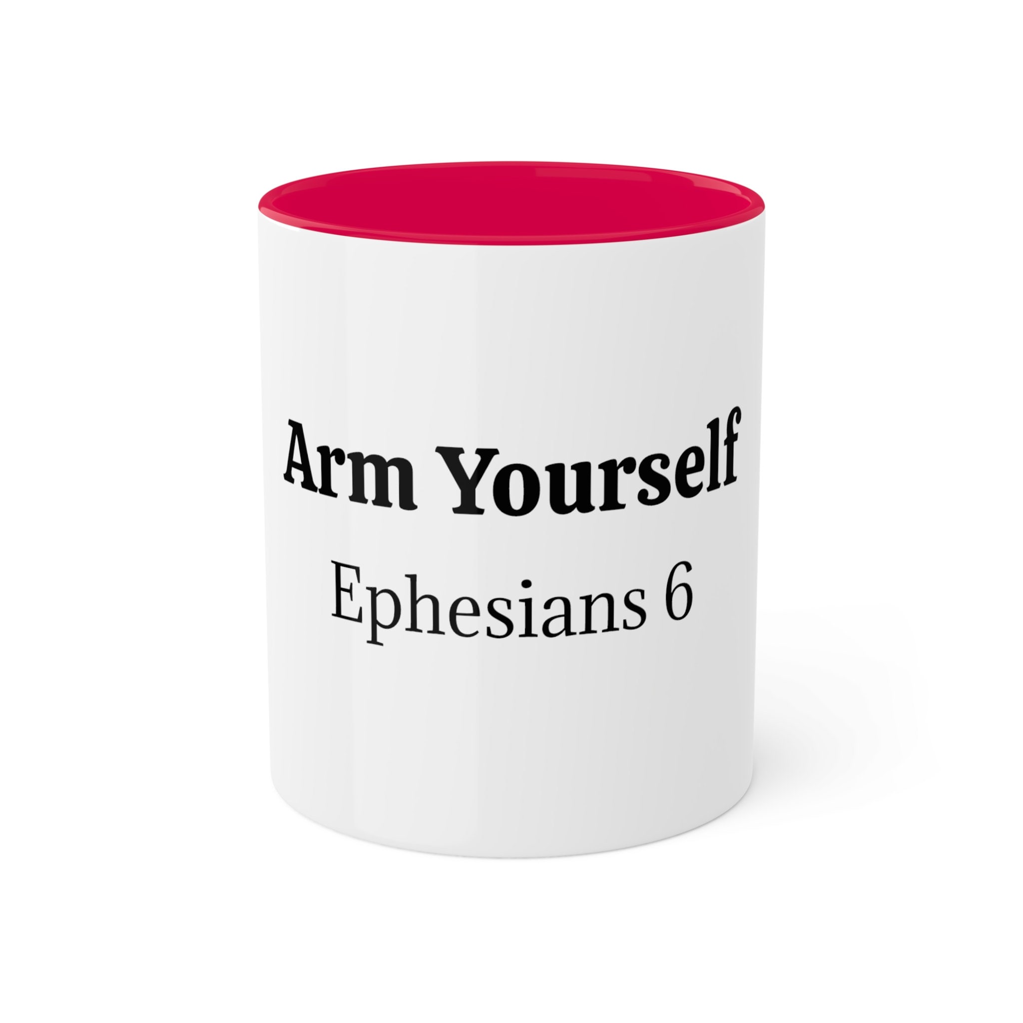 Scripture Shield Mug: Arm Yourself for Life's Journey- Colorful Mugs ...