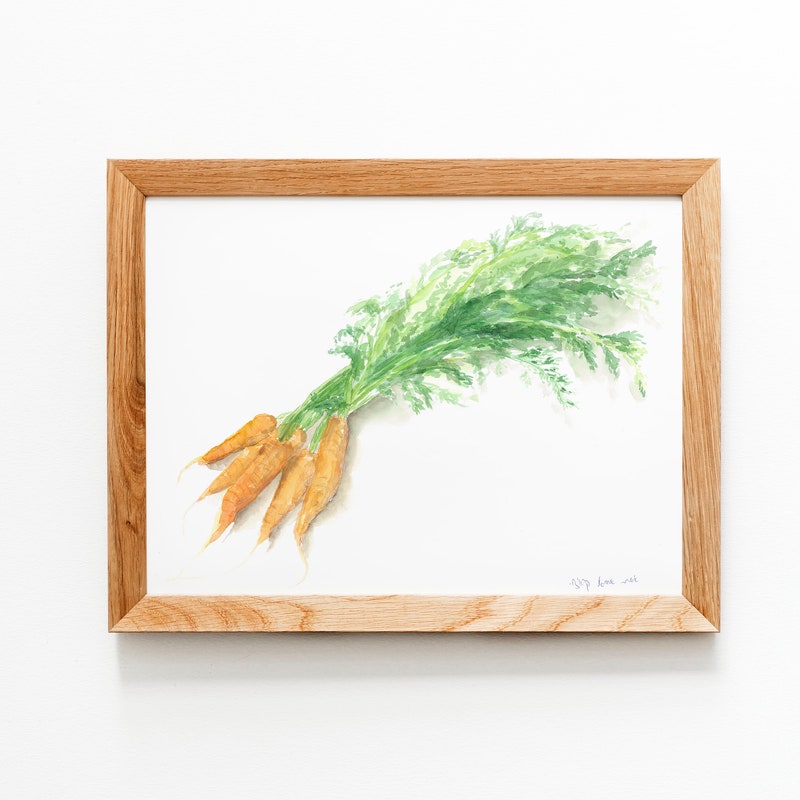 Carrot Art Print - Etsy