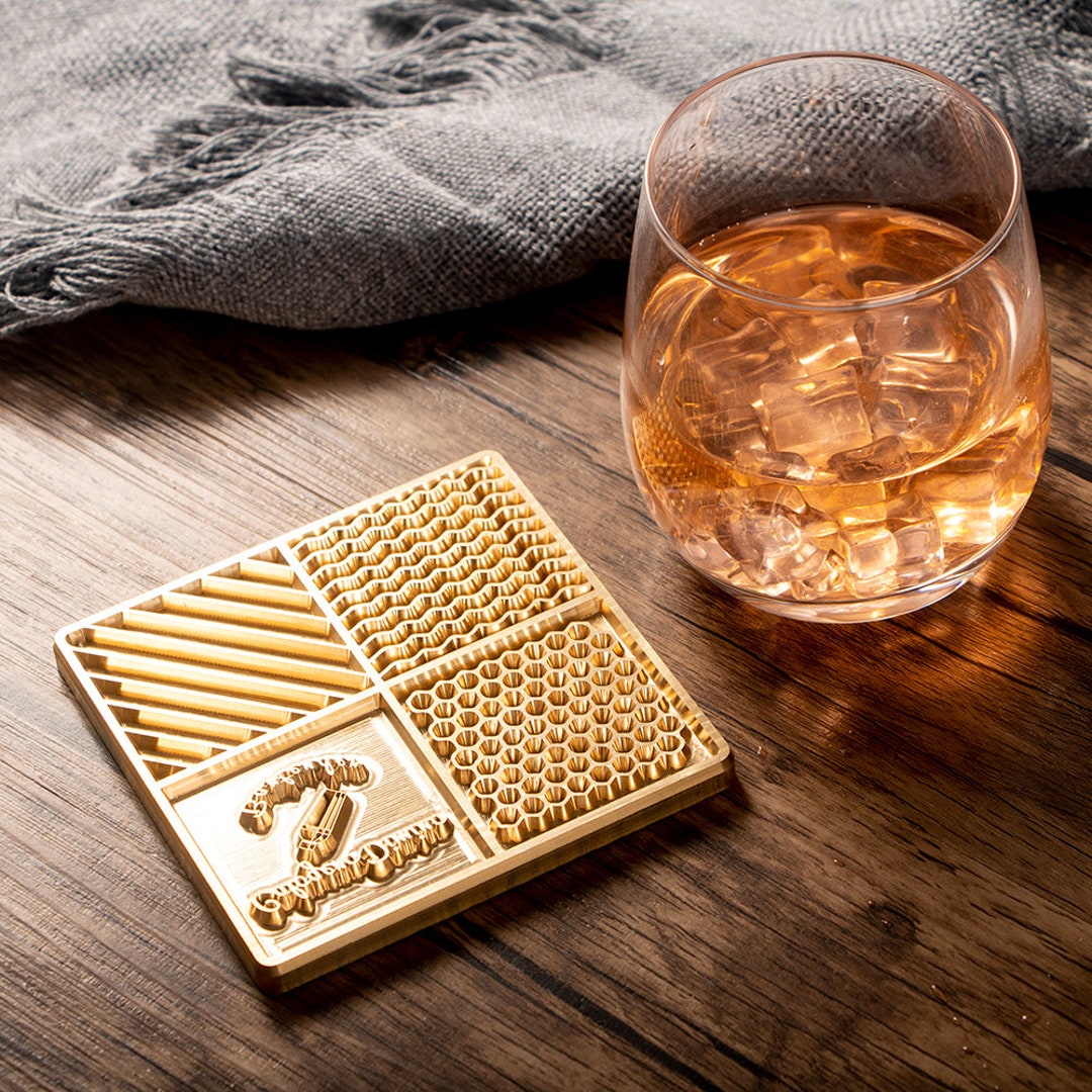 Custom Logo Stamp-ice Cube Stamp Tray-cocktails Custom Ice Cube Stamp ...