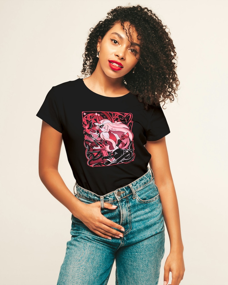 Charlie and Alastor Valentine's Day Hazbin Hotel PNG, Digital Prints ...