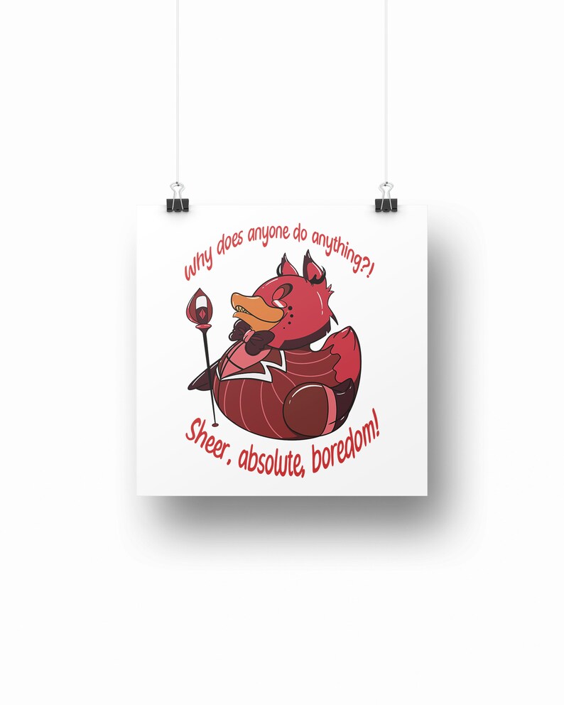 Demon Rubber Ducky Hazbin Hotel PNG, Hazbin Hotel PNG, Digital Prints ...