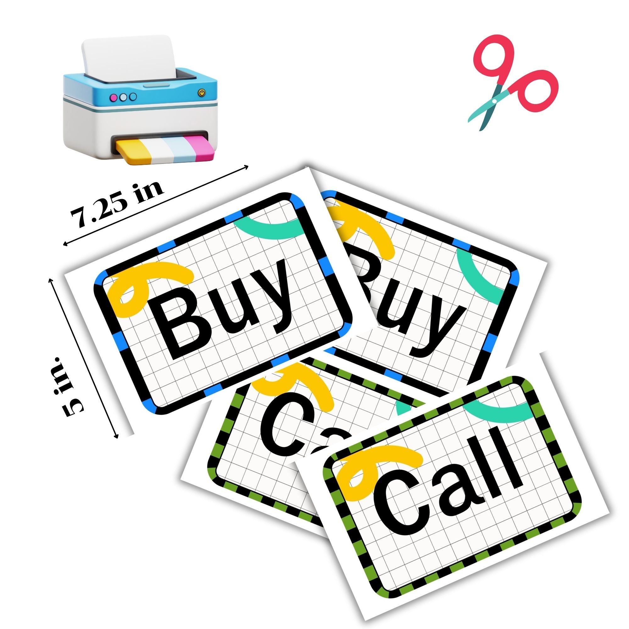 100 Sight Words, Printable Fry's First 100 Sight Word Flashcards, Pre ...