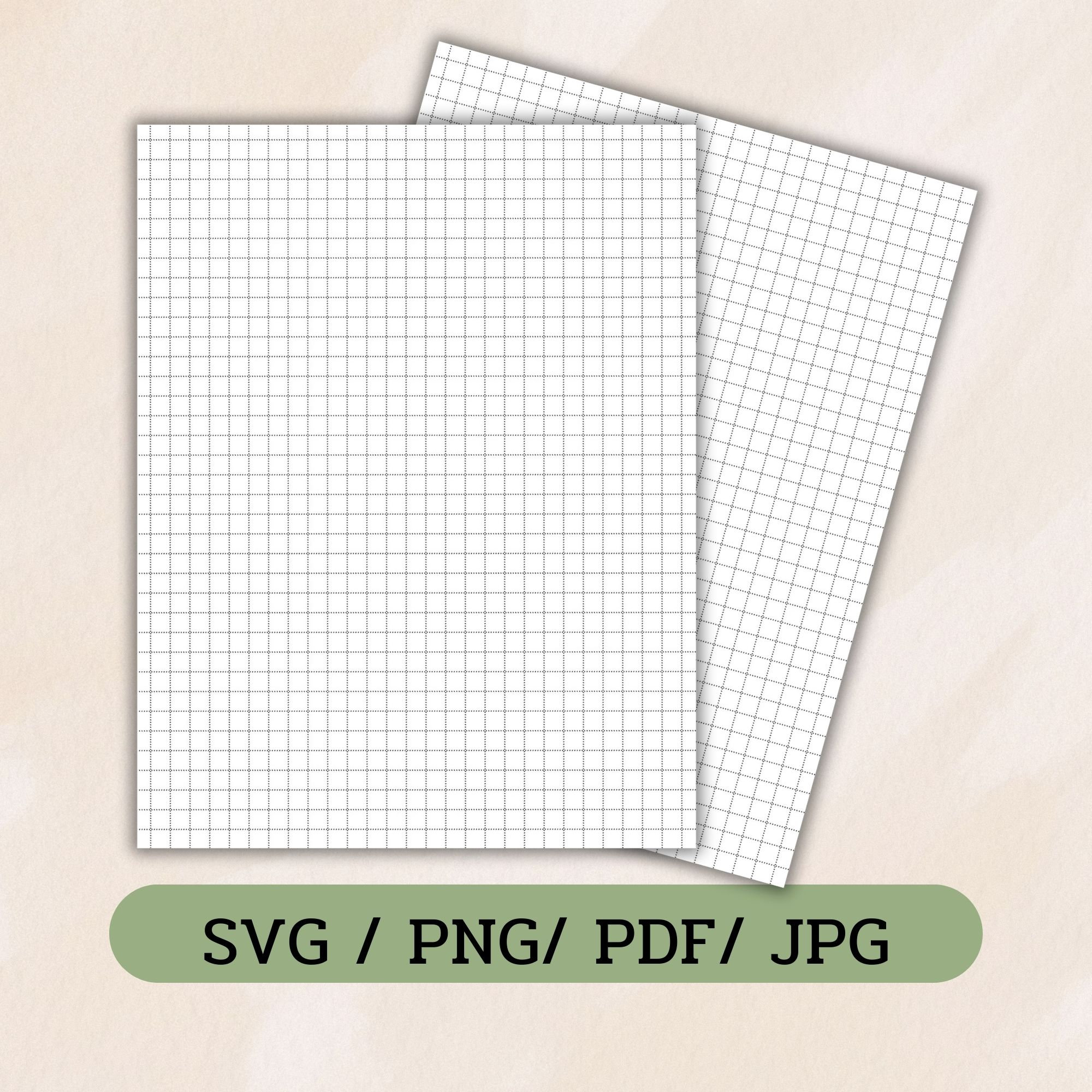 Dot Grid Paper Printable, Dot Grid Notebook, Dot Grid Planner, Dot Grid ...