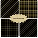 Black and Gold Geometric Digital Paper: 12x12 Scrapbook Patterns - Etsy