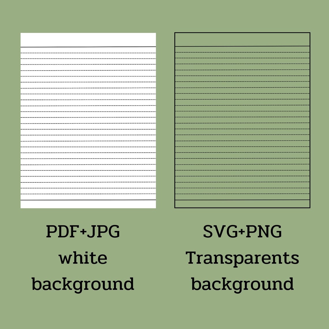 Printable Dot Lined Paper, Letter Size Planner, Lined Paper, Dot Line ...