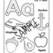 Alphabet Coloring & Tracing Pages, Printable Kids' Educational Activity ...