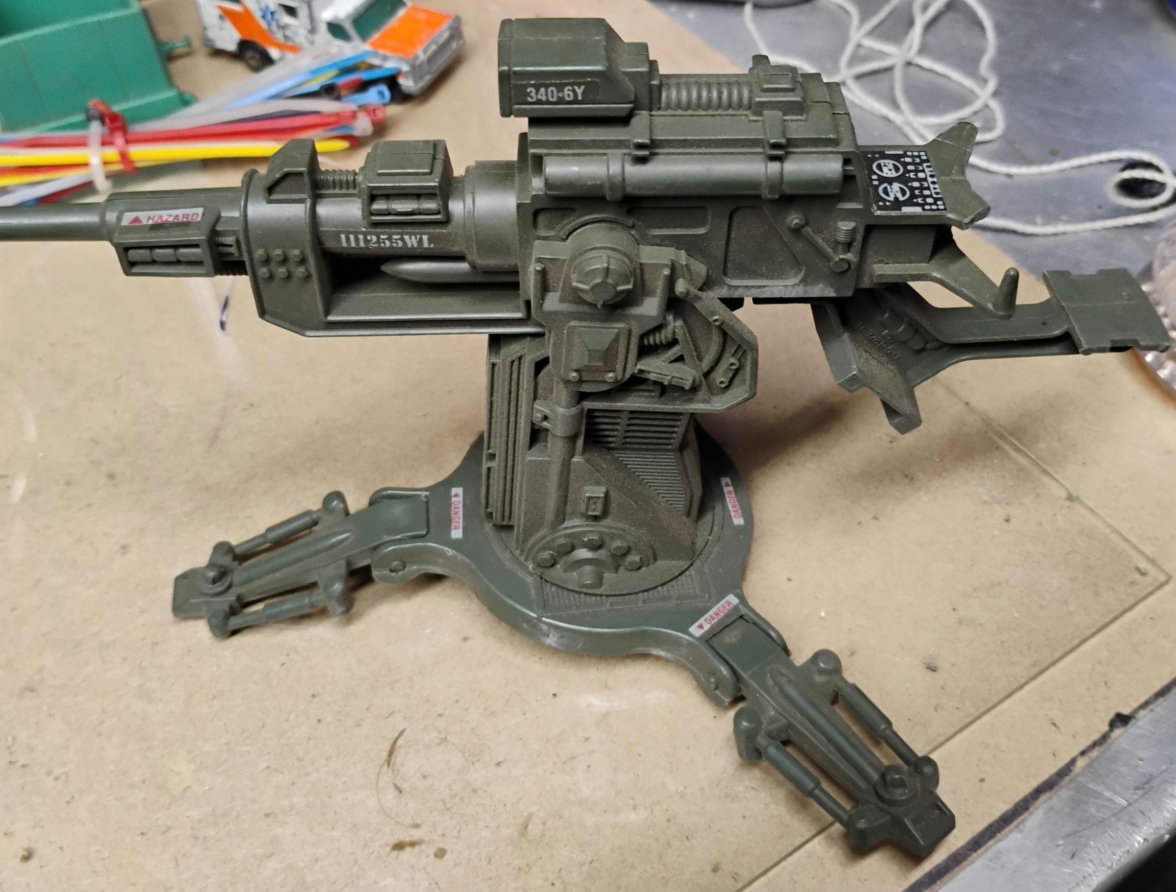 Vintage G.I. Joe FLAK Field Light Attack Cannon - Etsy