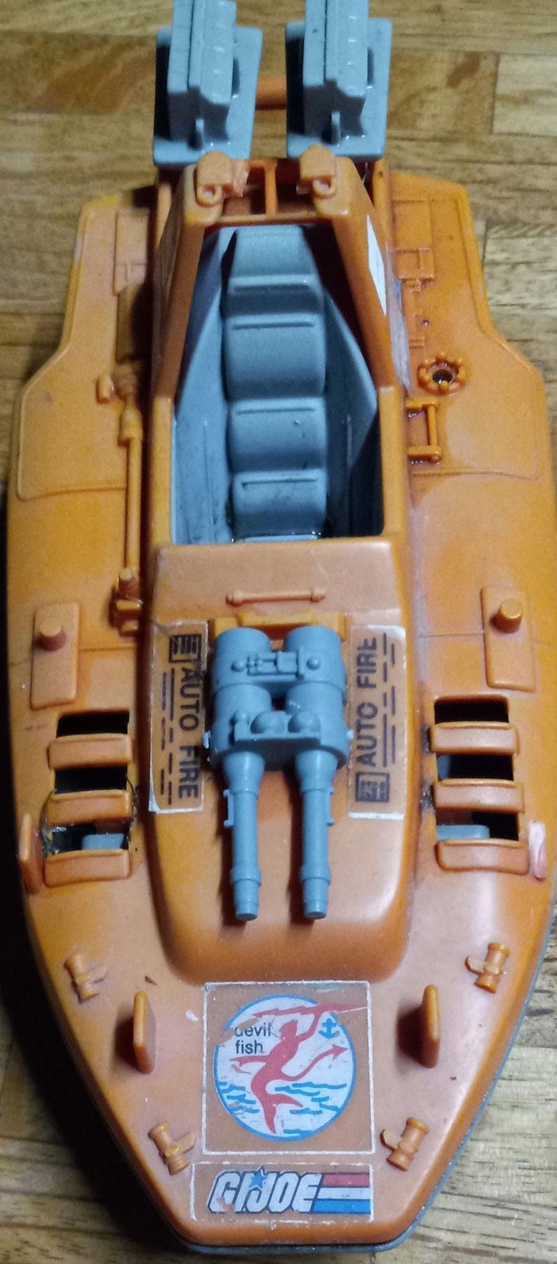 Devil Fish G.I. Joe Boat - Etsy