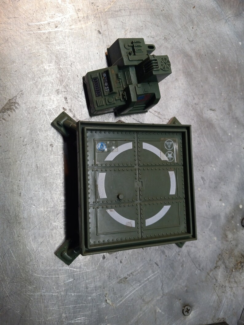 Vintage 1982 GI Joe Platform and Control Panel - Etsy