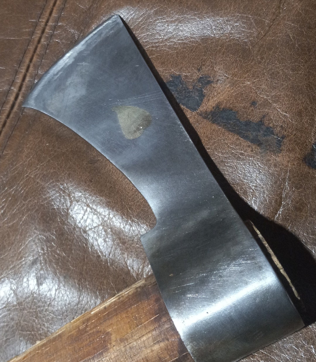 Tomahawk With Brass Inlay Weeping Heart - Etsy