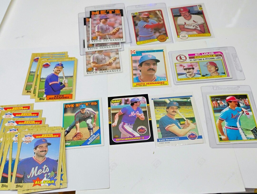 Keith Hernandez Baseball Cards - Etsy