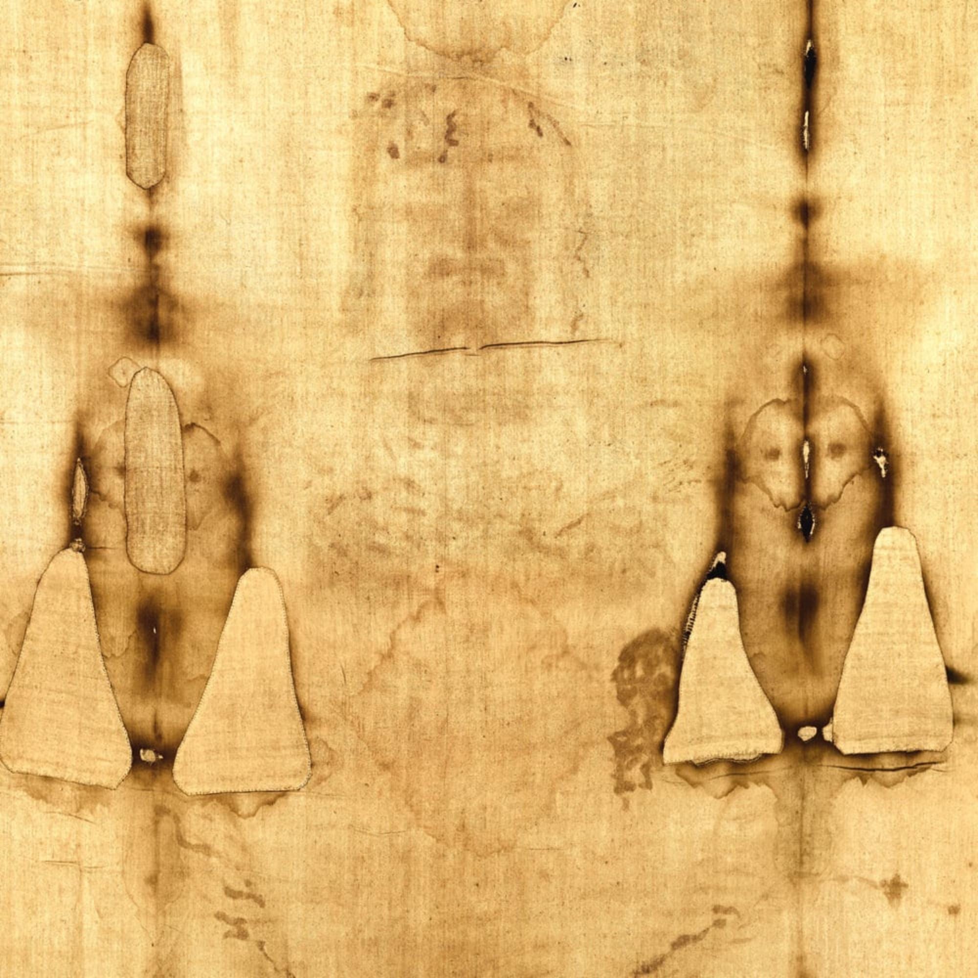 Shroud of Turin Full Fabric Print Jesus Easter Lent Holyweek Vintage ...
